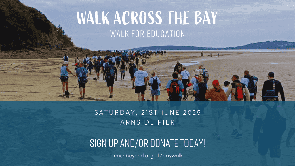 Walk Across the Bay - TeachBeyond UK